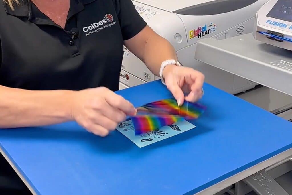 How To Customize Cardstock Paper With Toner Foil | DigitalHeat FX i560 ...